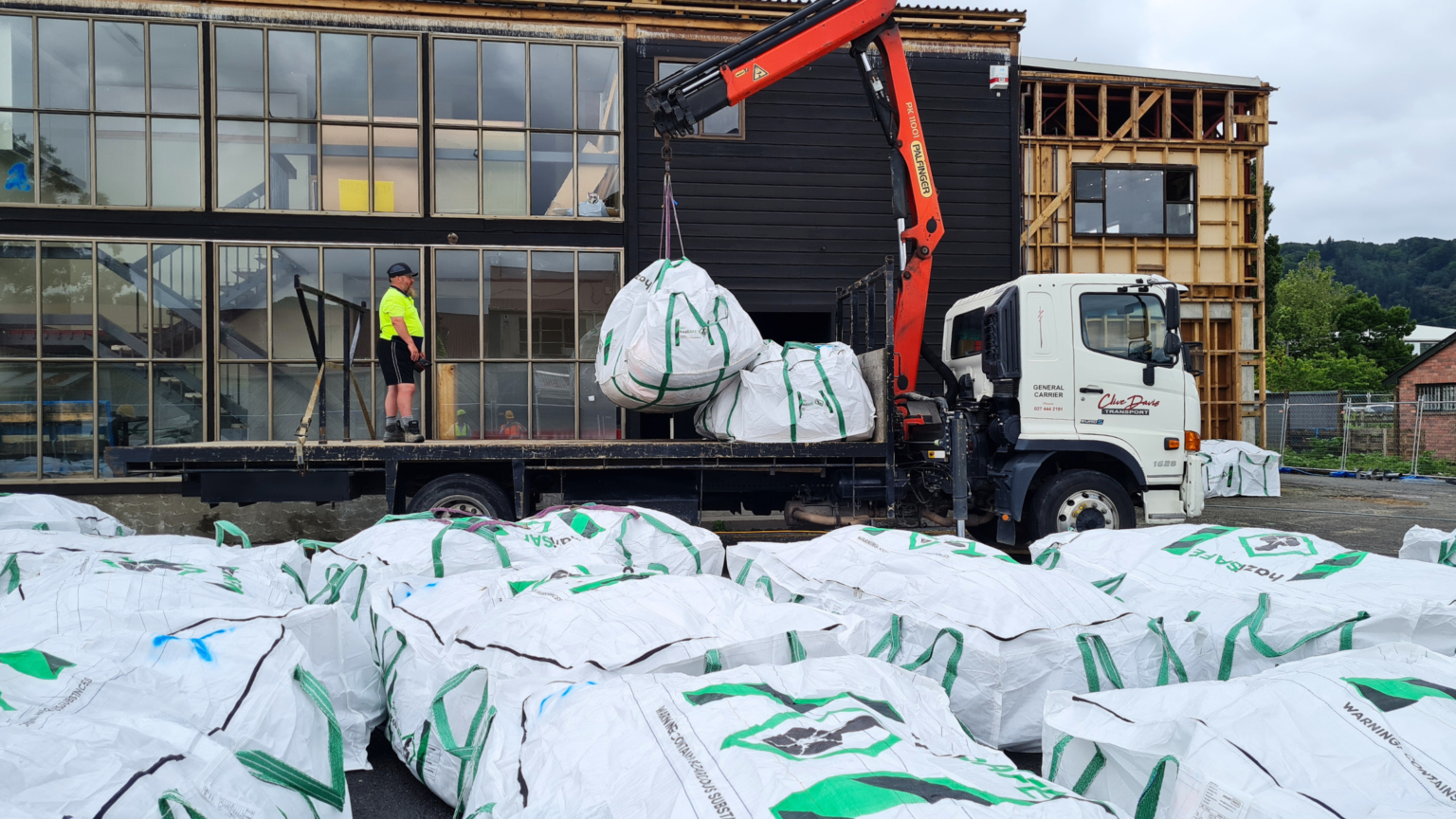 Transporting Asbestos: haziSAFE Bulk Bags VS Polythene